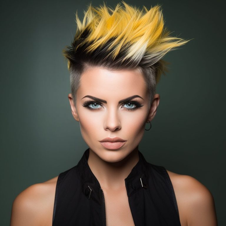50 Trending Short Spiky hair For Women To Try In 2024