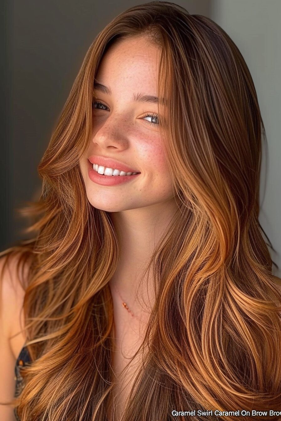 60 Sweetest Caramel Highlights On Brown Hair That Are In Trend