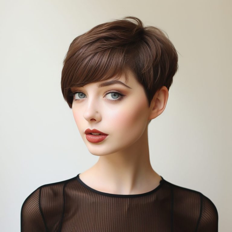 50 trendiest And Ideal Brown Short Hair Cuts For 2023
