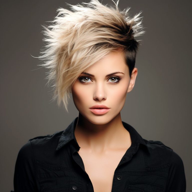50 Trending Short Spiky hair For Women To Try In 2024