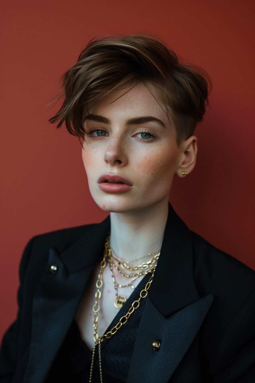 46 Bold And Stylish Non binary And androgynous haircuts