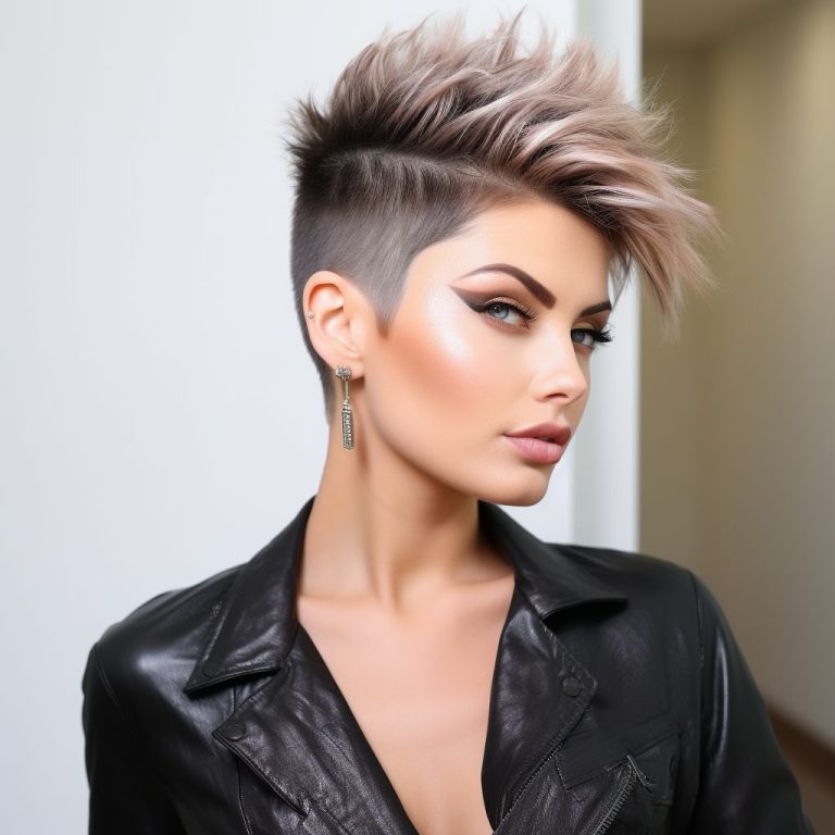 50 Trending Short Spiky hair For Women To Try In 2024