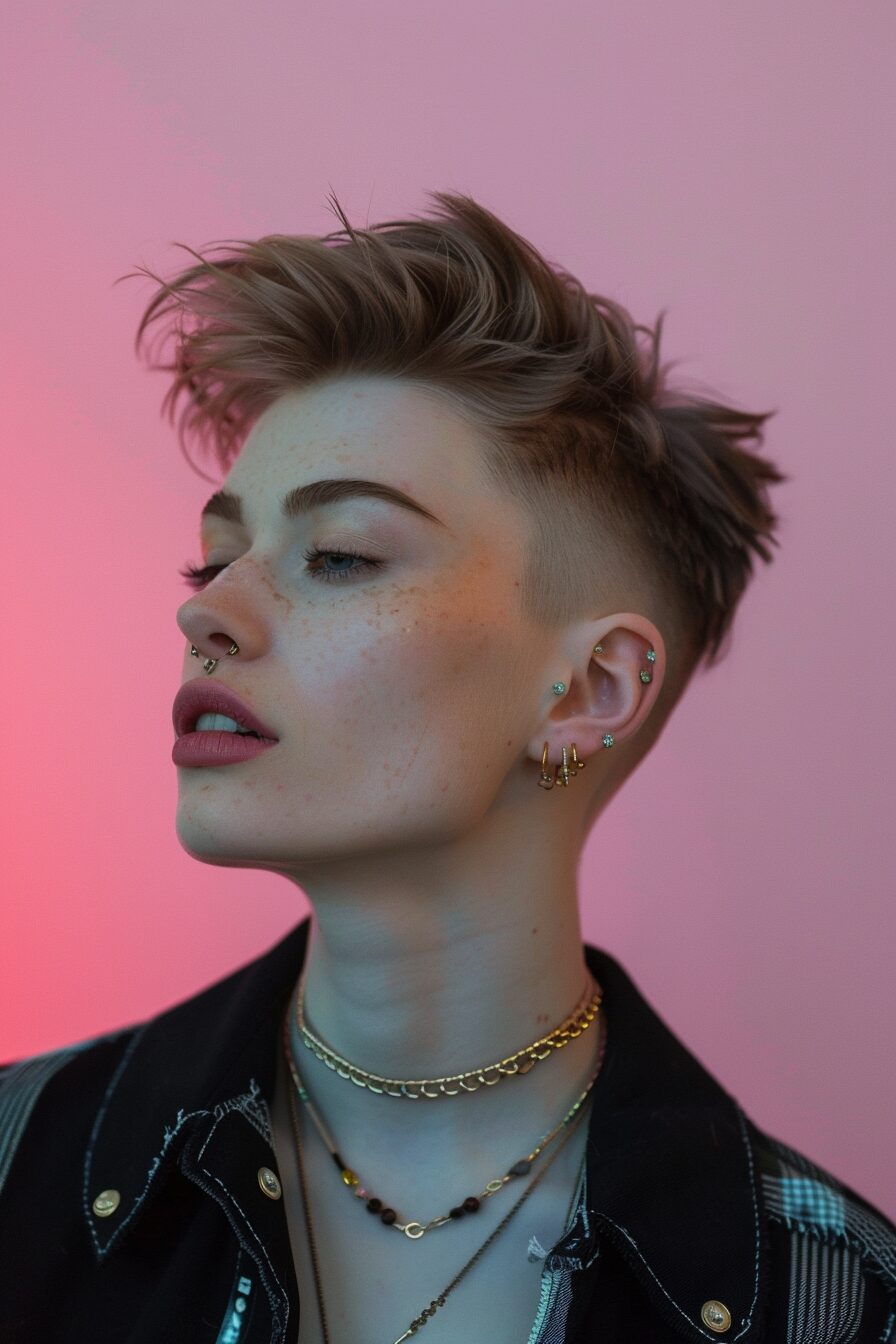 46 Bold And Stylish Non binary And androgynous haircuts