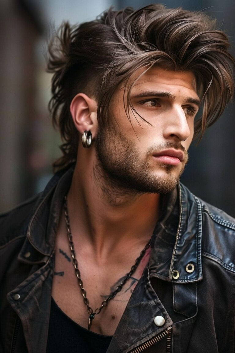 50 Manly Wolf Cut Men Hairstyle To Try In 2023