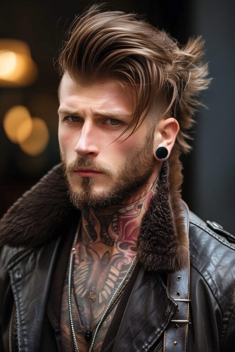 50 Manly Wolf Cut Men Hairstyle To Try In 2023