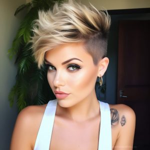 50 Trending Short Spiky hair For Women To Try In 2024