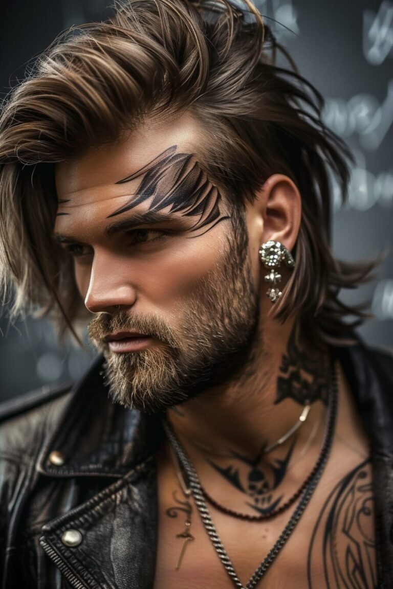 50 Manly Wolf Cut Men Hairstyle To Try In 2023