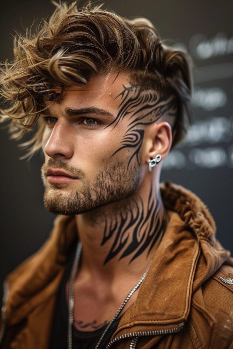 50 Manly Wolf Cut Men Hairstyle To Try In 2023
