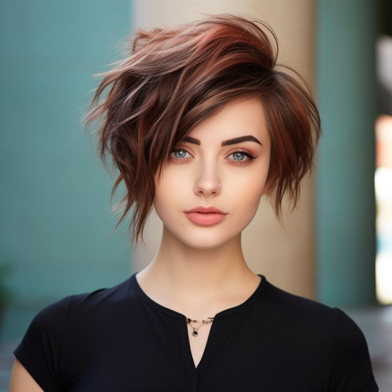 33 Easy To Do Short haircuts for round faces To Look Slim