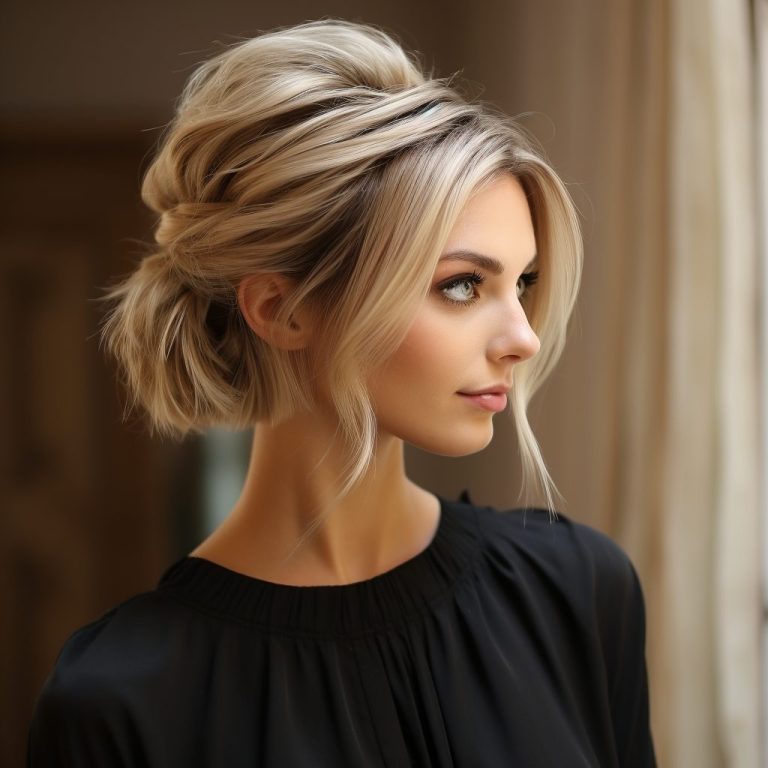 60 Most Beautiful And elegant Prom hairstyles for short hair