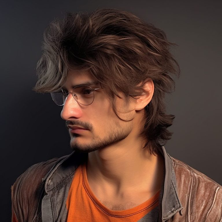50 Manly Wolf Cut Men Hairstyle To Try In 2023