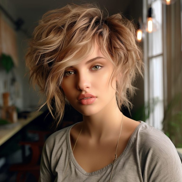 37 Cute And Easy To Do Short Messy haircuts For 2024