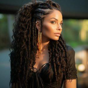 30 Creative, Trendy and Hot Dread locs Styles for women