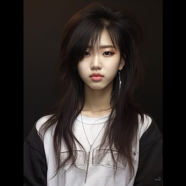 20 Attractive and Refreshing korean wolf cut