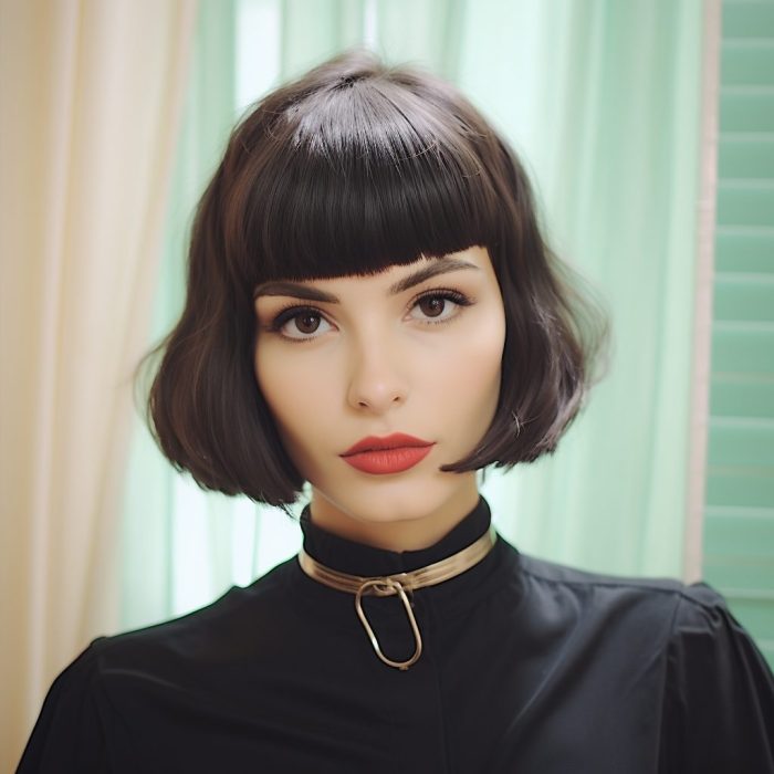 Cute Micro bangs That Are A Must Try in 2024