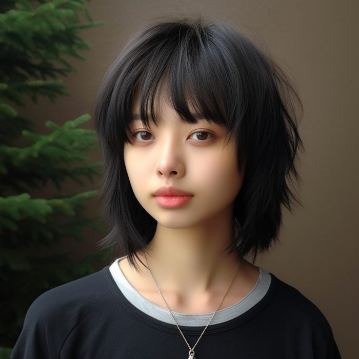 20 Attractive and Refreshing korean wolf cut