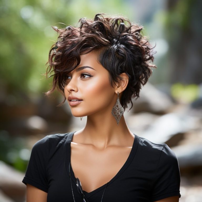 40 Adorable Black women short haircuts Trending This Year