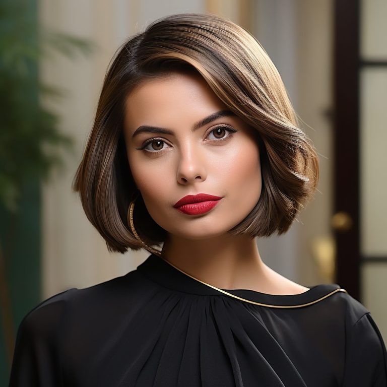 33 Easy To Do Short haircuts for round faces To Look Slim
