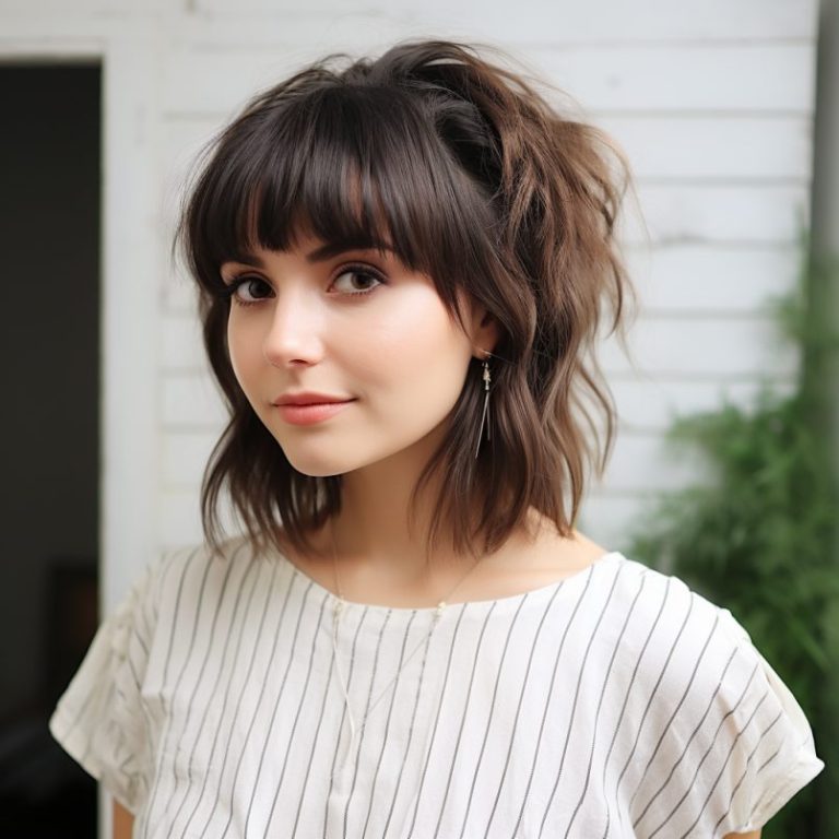 48 Mesmerizing short hair with bangs For 2024