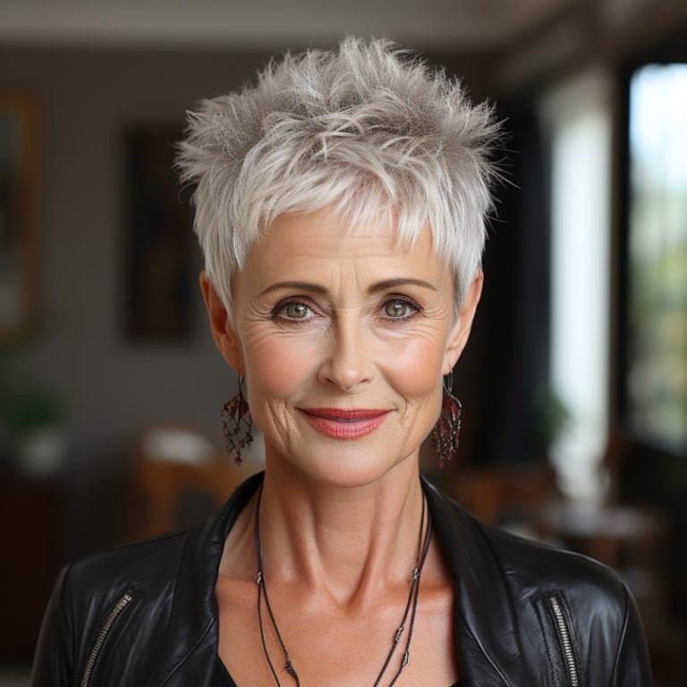 100 Mesmerizing Haircuts for Women over 60. Don't Forget To Check Number 66