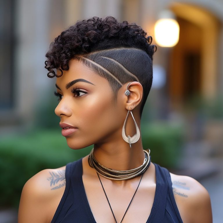64 short hairstyles for black women to Look Chic and Stylish