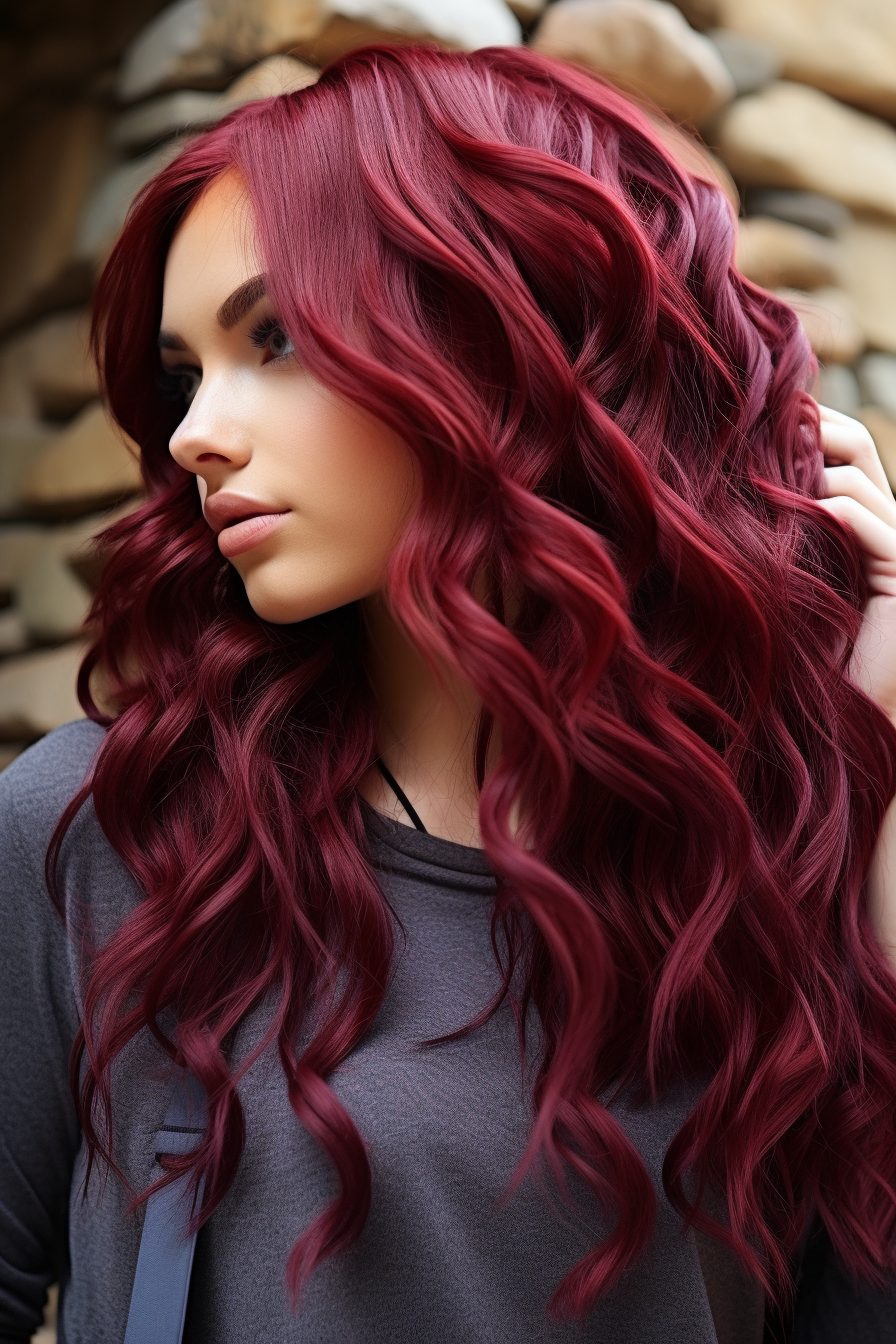60 Stunning Shades Of Burgundy Hair Color