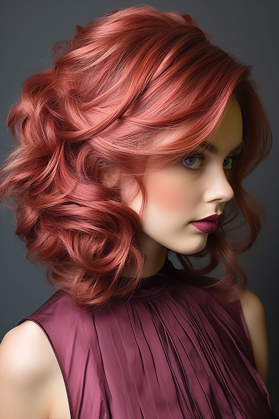 60 Stunning Shades Of Burgundy Hair Color