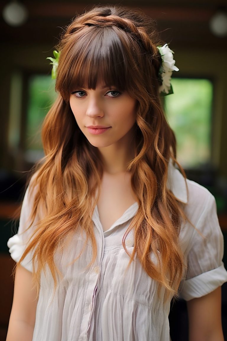 60 Long Hair with Bangs - Timeless Styles for All Fashion Enthusiast