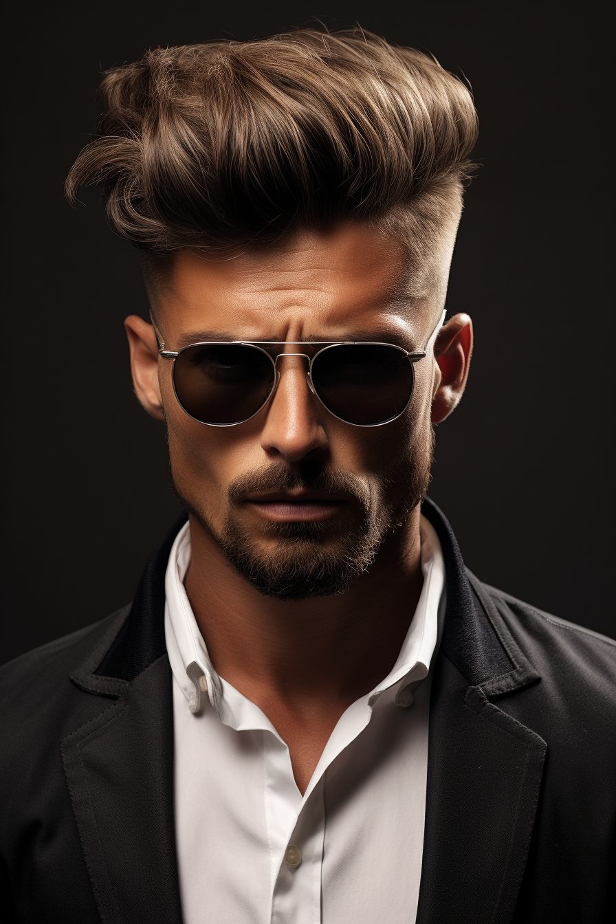 60 medium haircuts for men For Dashing Look In 2024