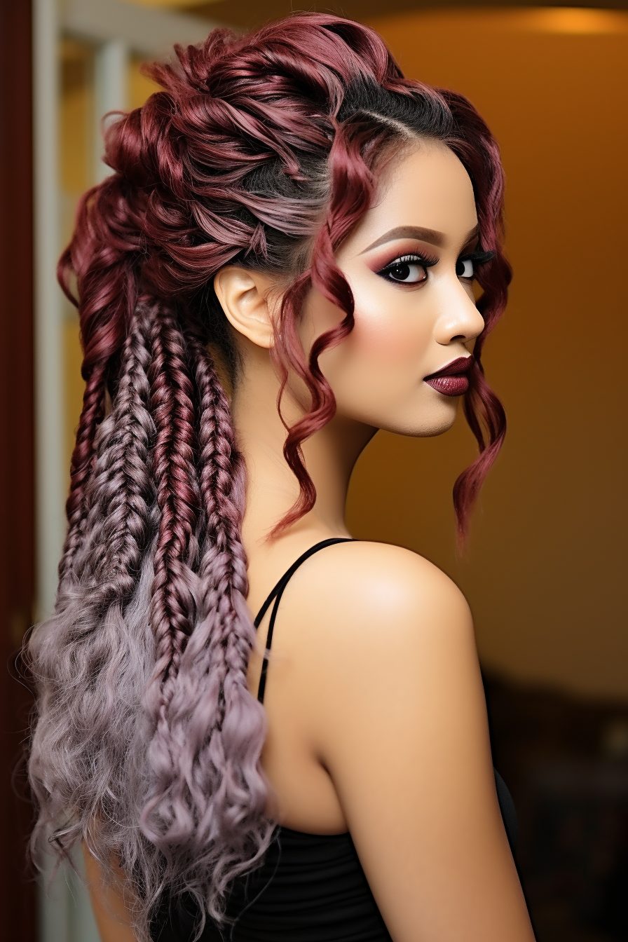 60 Stunning Shades Of Burgundy Hair Color