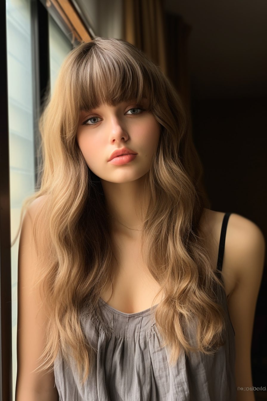 60 Long Hair with Bangs - Timeless Styles for All Fashion Enthusiast