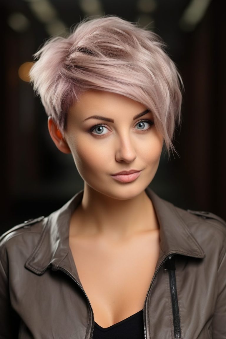 World of 60 Edgy short pixie cuts