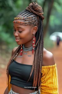 25 Trendiest And Gorgeous Fulani Braids