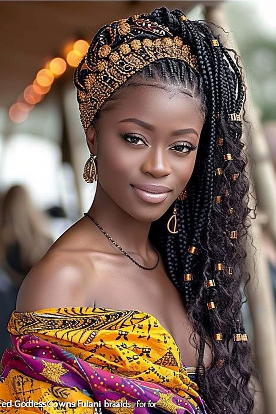 25 Trendiest And Gorgeous Fulani Braids