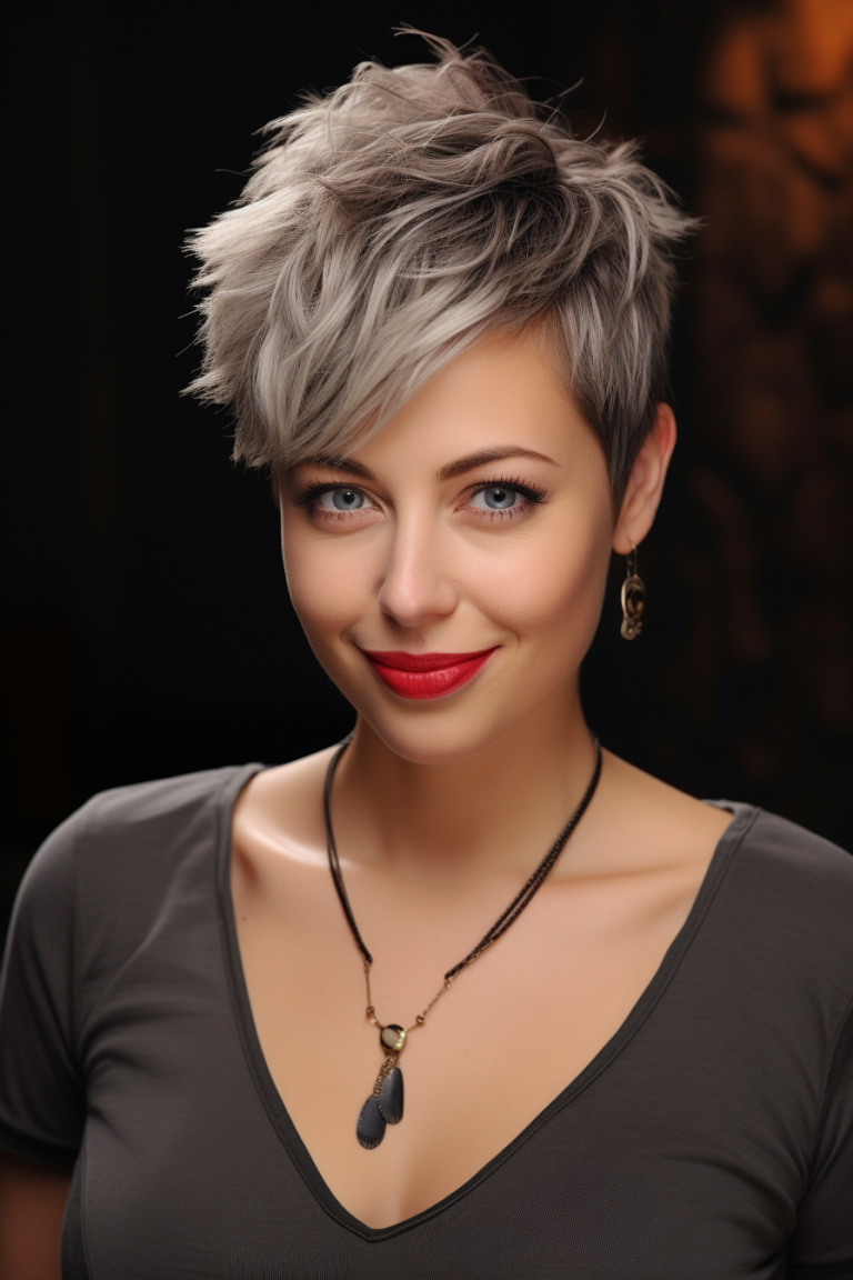 World of 60 Edgy short pixie cuts