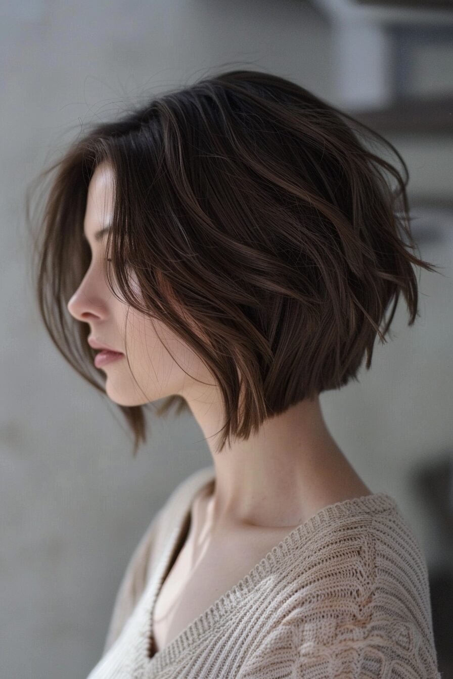 70 short bob haircuts For Sexy Look In 2024. See # 58