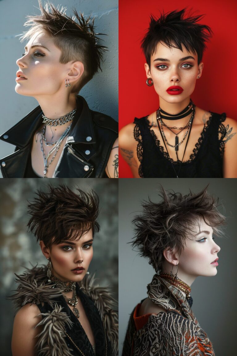 50 Trending Short Spiky Haircuts for Women to Rock in 2024