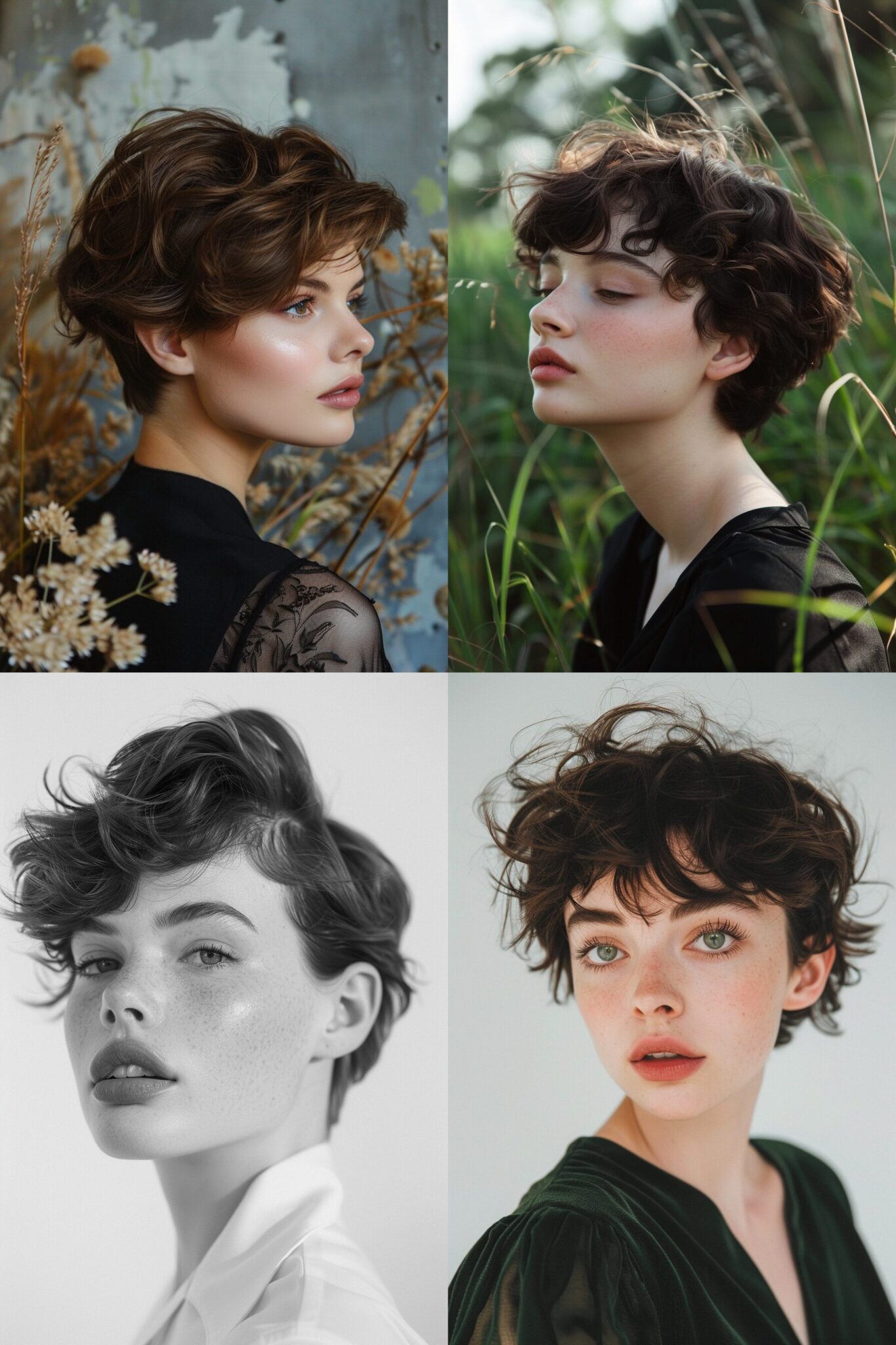50 Bold, Wavy, And Short Bixie haircuts 2024