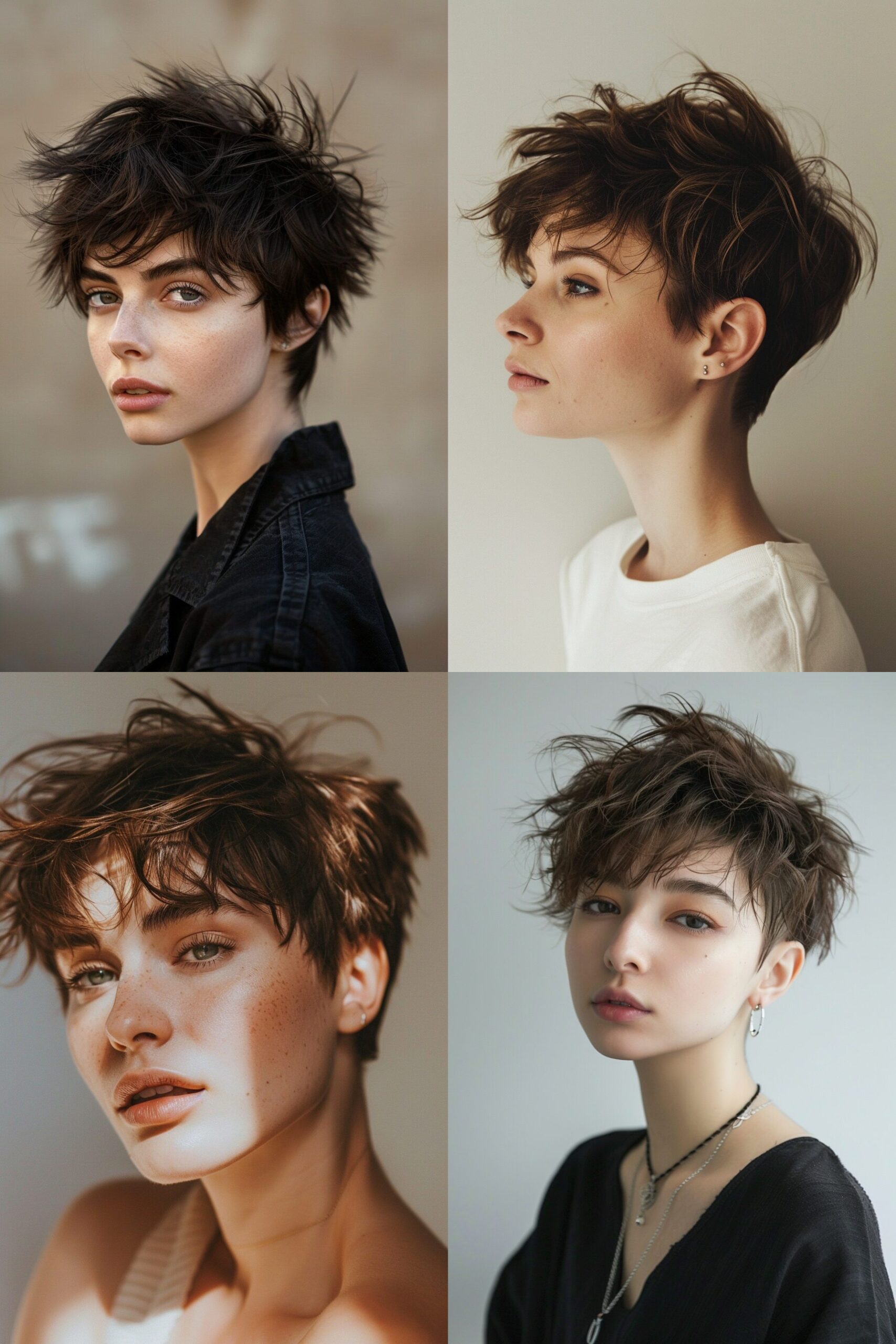 37 Cute And Easy To Do Short Messy haircuts For 2024