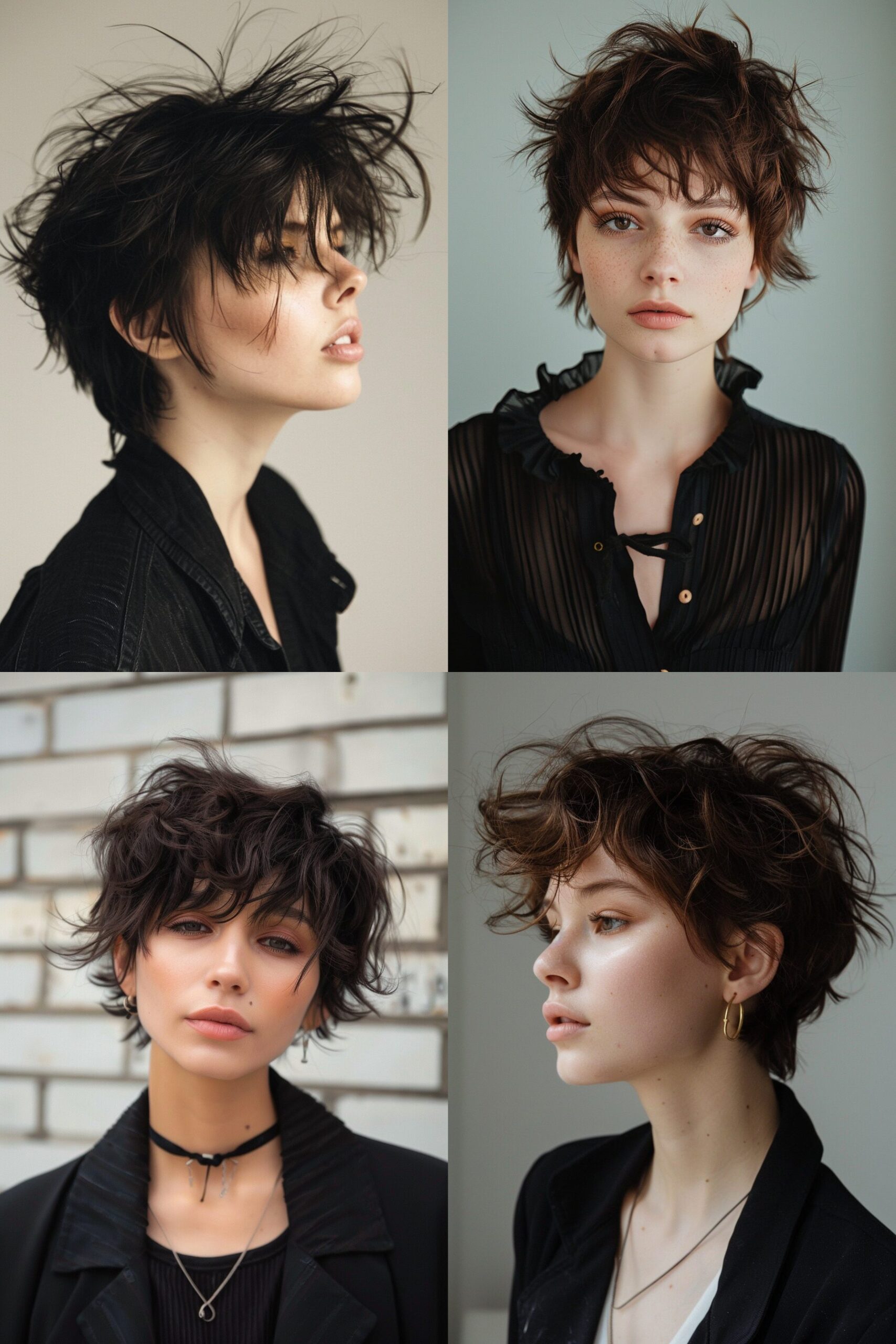 50 Bold, Wavy, And Short Bixie haircuts 2024