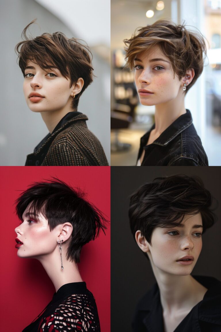 50 Bold, Wavy, And Short Bixie haircuts 2024