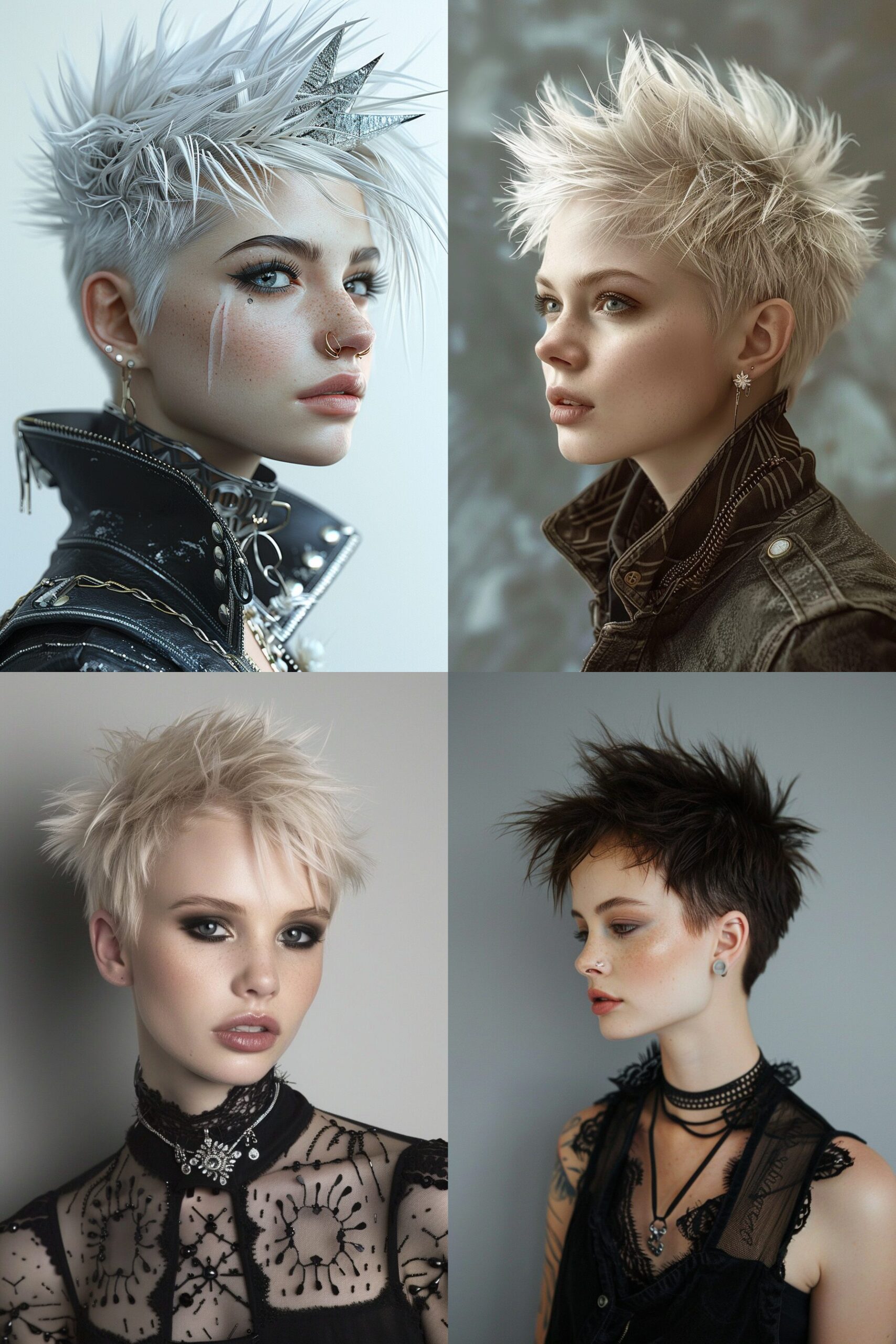 50 Trending Short Spiky Haircuts for Women to Rock in 2024