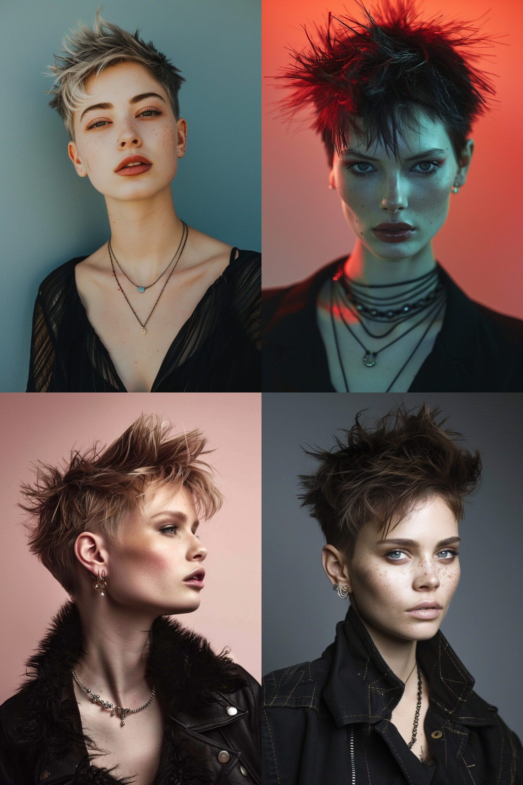 50 Trending Short Spiky Haircuts for Women to Rock in 2024
