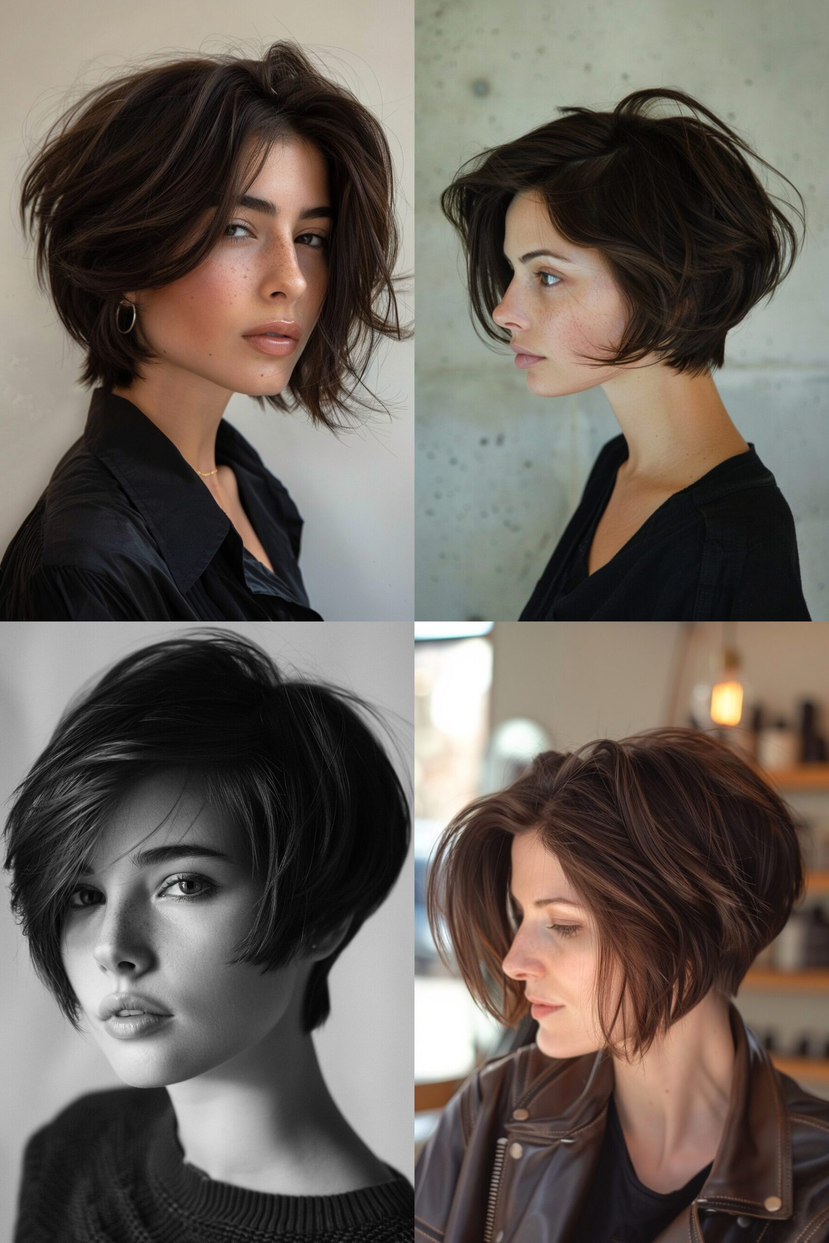 70 Feminine Short And Chic Wedge haircut Trending In 2024