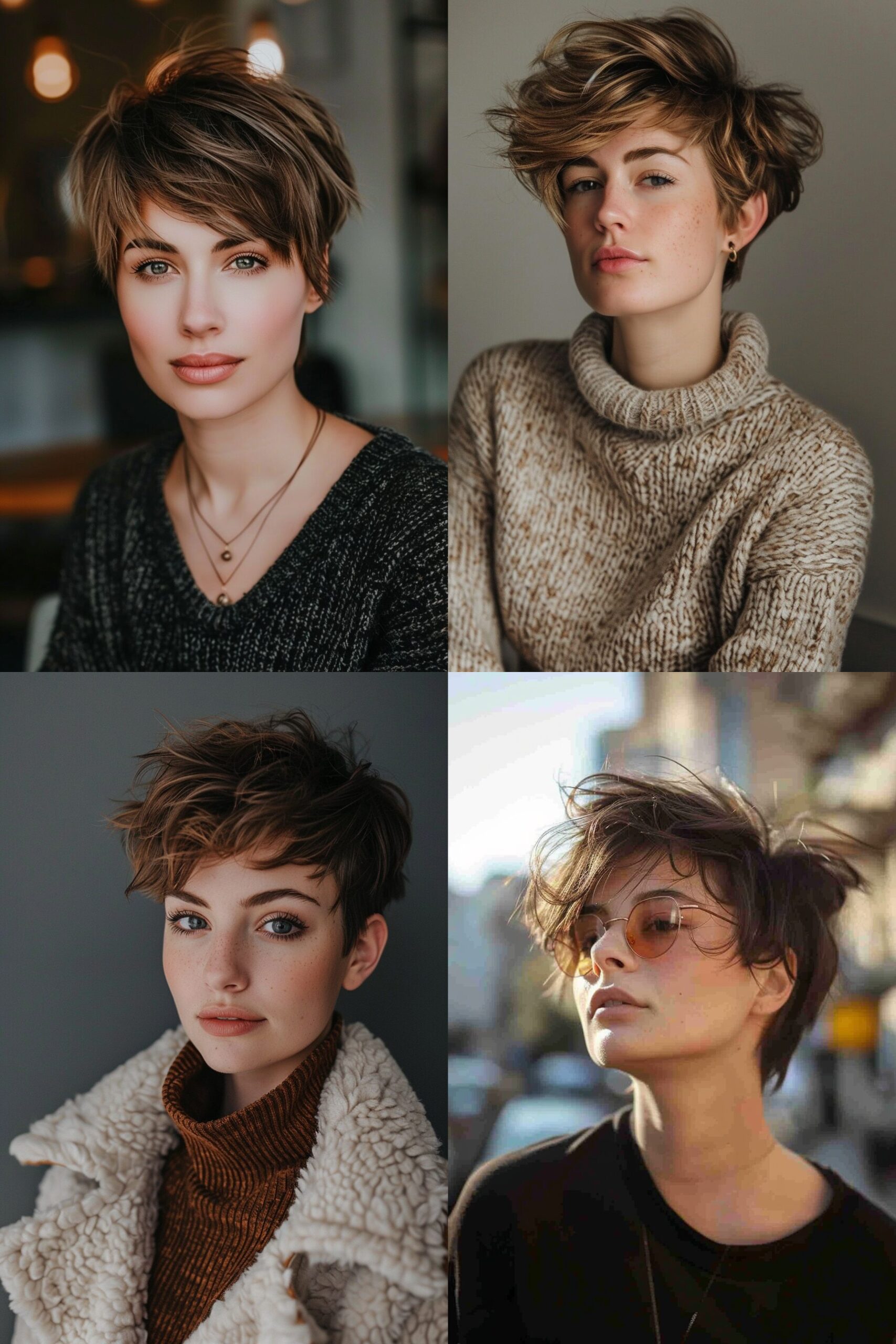 37 Cute And Easy To Do Short Messy haircuts For 2024