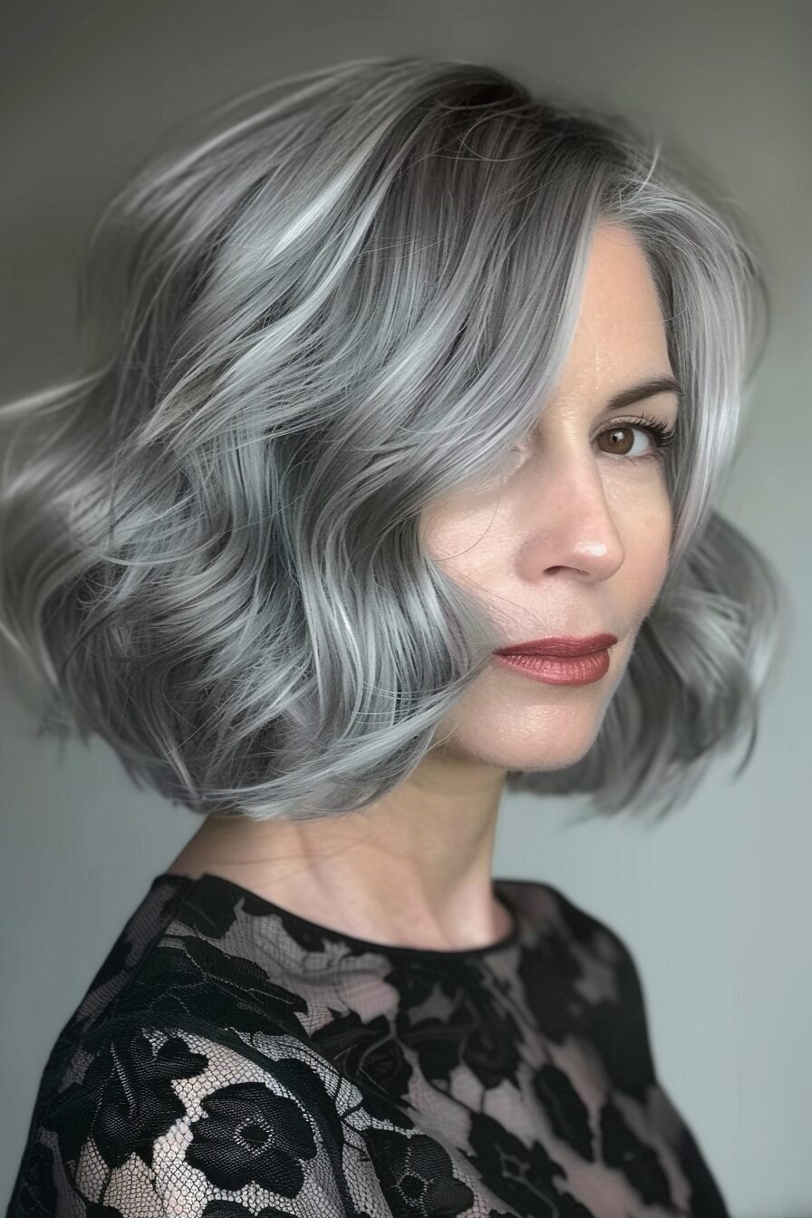50 short gray hairstyles Ideal For Older Women In 2025