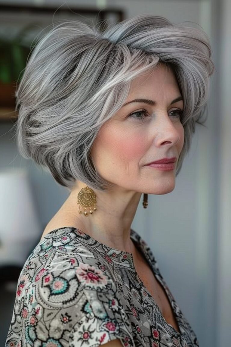 50 short gray hairstyles Ideal For Older Women In 2025