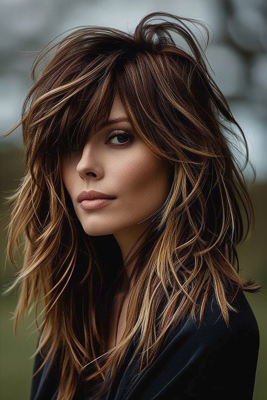 60 Lovely Long Shag Haircuts for Effortless Stylish Looks In 2025