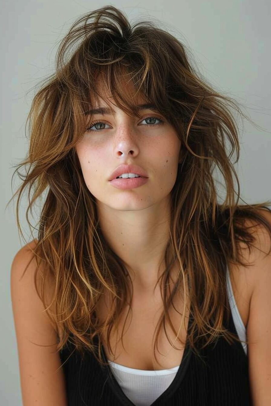 60 Lovely Long Shag Haircuts for Effortless Stylish Looks In 2025