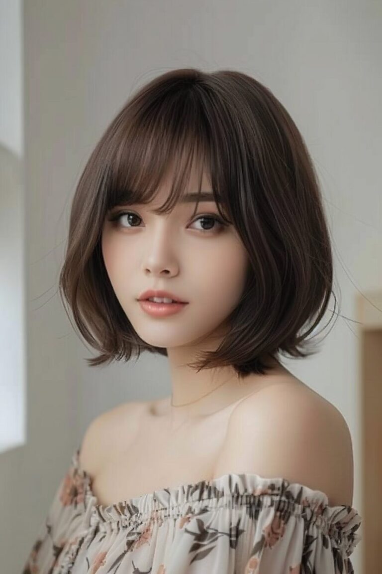 40 Ways to Style Curtain Bangs for All Face Shapes Trending In 2025
